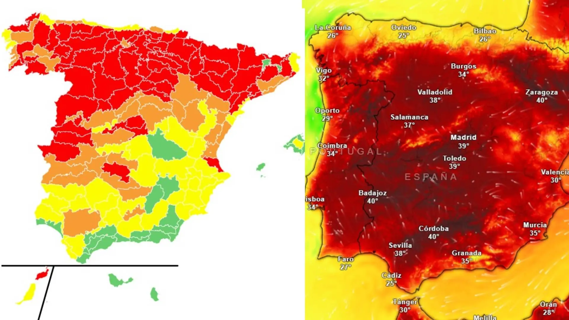 The heat does not retreat: where in Spain does the temperature rise ...
